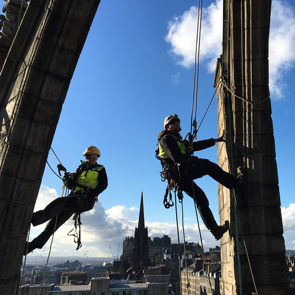 Masonry on Towers, Spires and Tall Buildings - SG Access