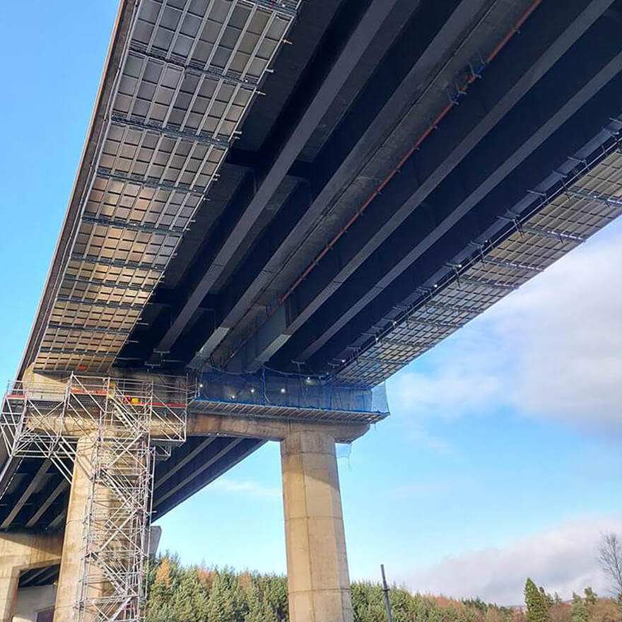 Suspended Platforms for Infrastructure Maintenance - SG Access