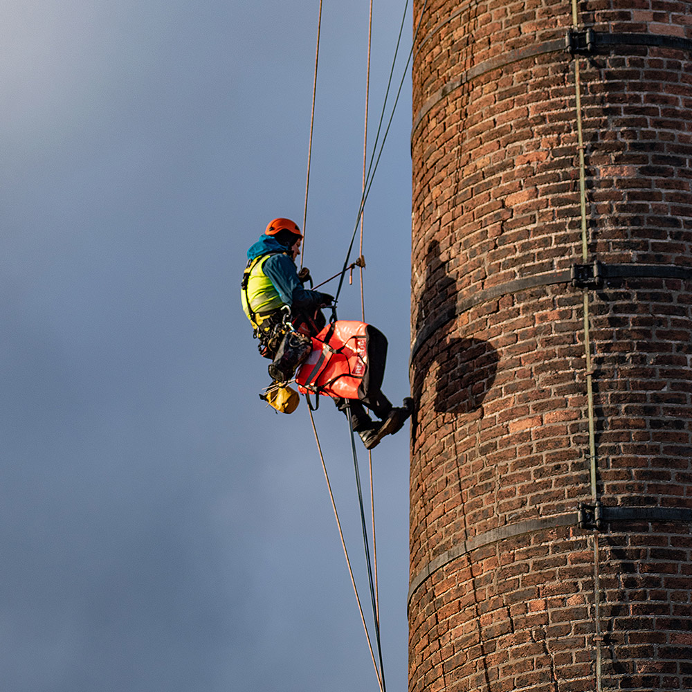 Rope Access Inspection & Masonry; Project: Falkirk Scotland - SG Access